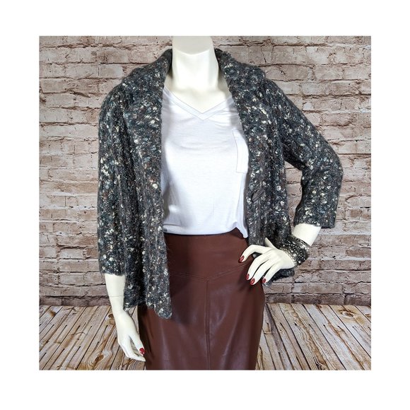 Susan Bristol | Sweaters | Vintage Susan Bristol Knobby Speckled Grey ...